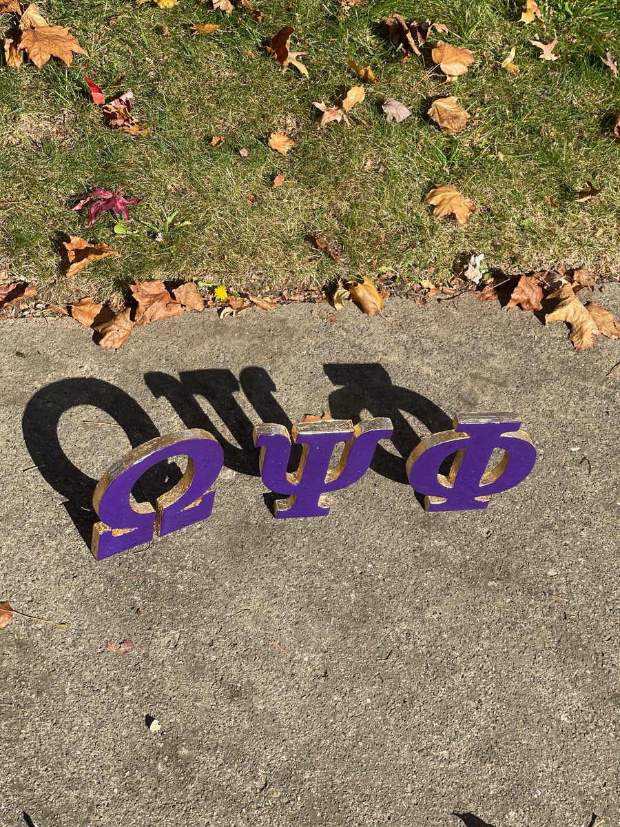 Custom Order 7 inch Greek Letters - DesignZ by CT